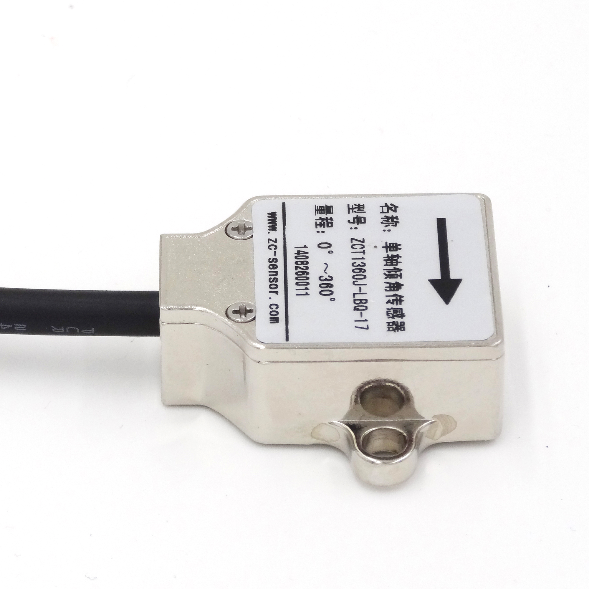 Cost-effective single-axis digital tilt sensor